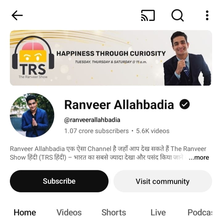 Ranveer Allahbadia Net Worth (2025): Income, Businesses, Achievements ...